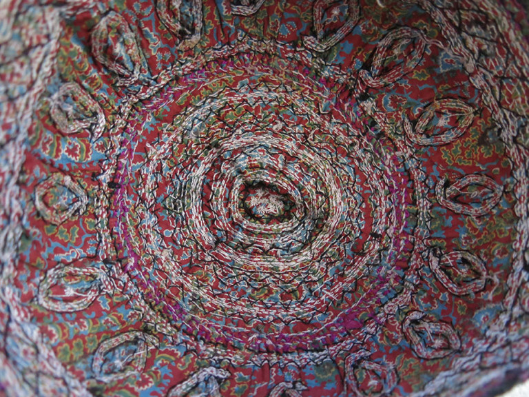 AZERBAIJAN BAKU Silk metallic embroidery group of hats | TurkishFolkArt